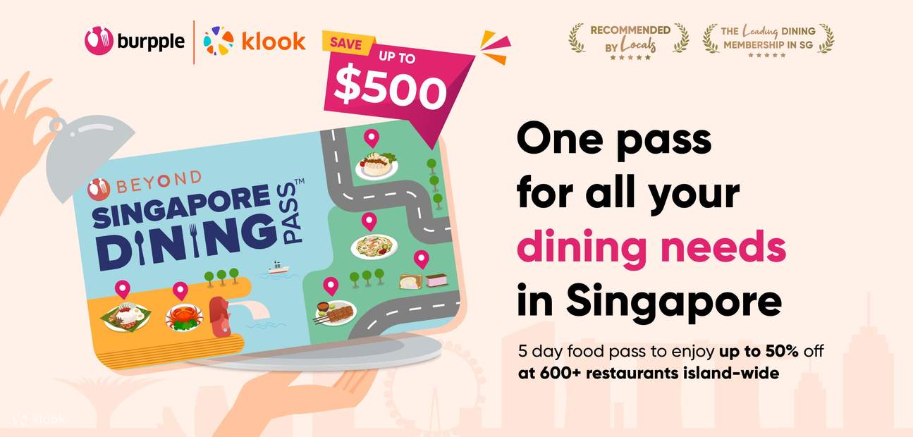 5-Day Discover Singapore Dining Tourist Pass by Burpple Beyond - Klook ...